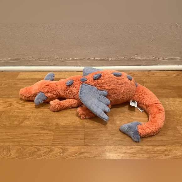 Jellycat | Other | Jellycat Authentic Large Persimmon Dragon | Poshmark